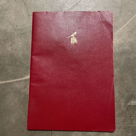 Bieffe | Office | New Bieffe Italian Handmade Exercise Notebook Red ...